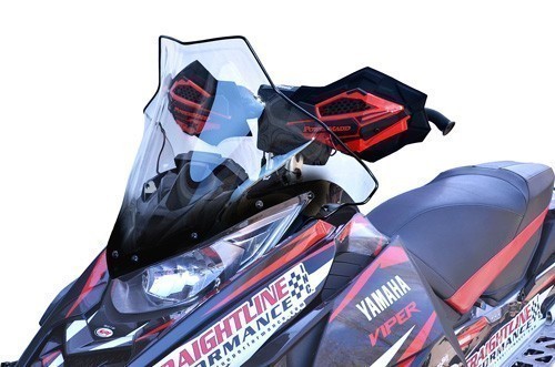 PowerMadd > SR Viper > Yamaha SR Viper Mid clear w/black fade Cobra ...